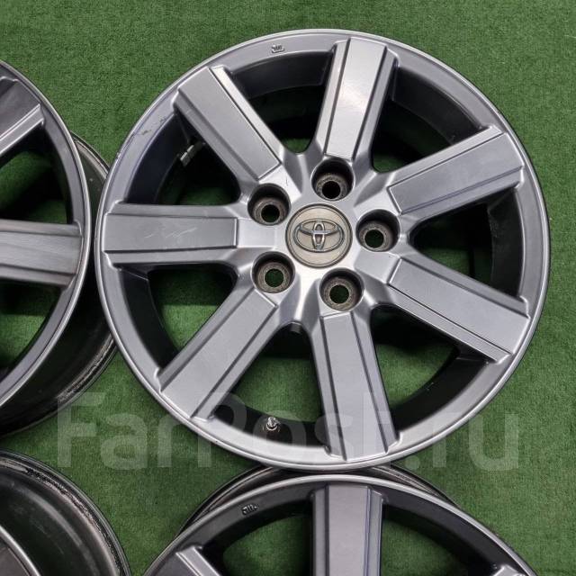 Диски литые оригинальные Toyota R16 5/114.3, 16", 1 шт, 5x114.3, 4 шт, б/у, в наличии. Цена: 14 ...