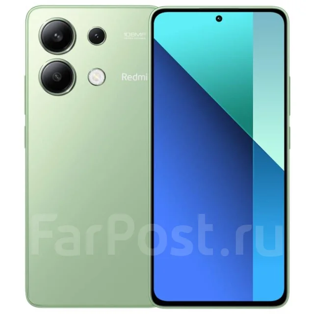 Смартфон Xiaomi Redmi Note 13 2024 8Gb/512Gb 4G, 6.67", зеленый, 4G LTE ...