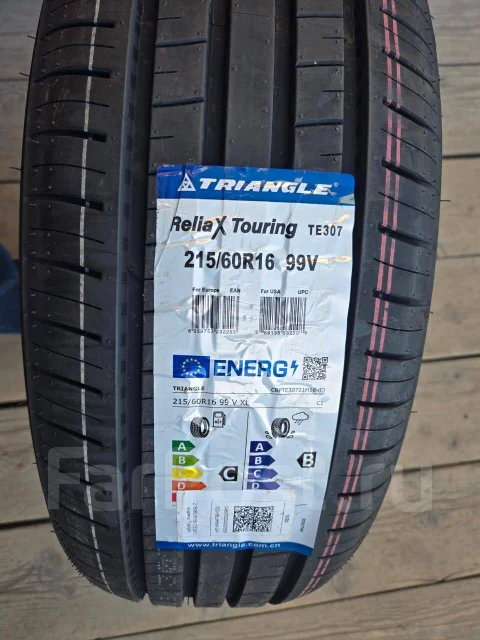 Triangle ReliaX Touring TE307, 215/60 R16, 16", 1 шт, 215 мм, 60 % ...