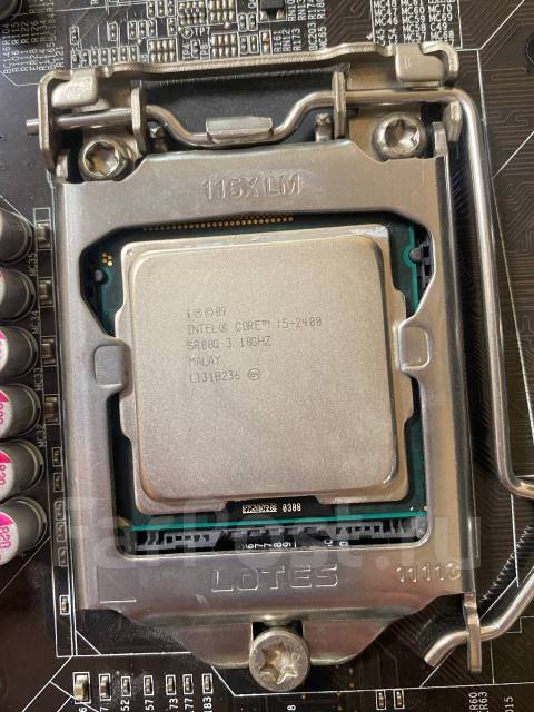 Intel Core i5-2400 LGA1155, б/у, в наличии. Цена: 1 500₽ в Уссурийске