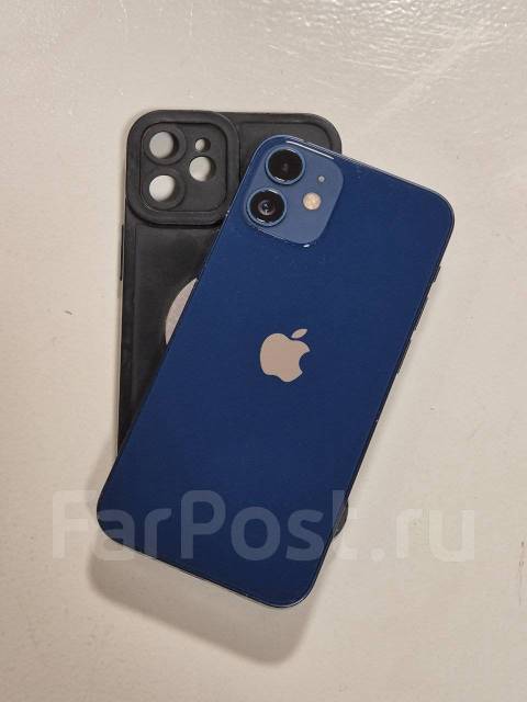 IPhone 12 Mini, 64 гб, 5.40", моноблок, синий, 3G, 4G LTE, NFC, б/у, в ...