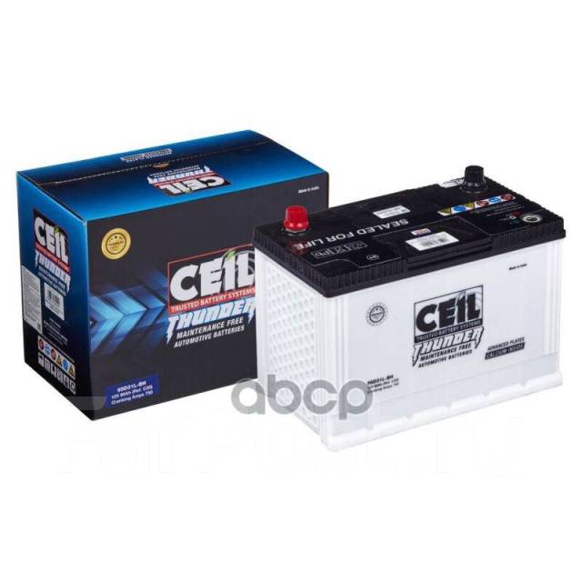 Аккумулятор Ceil Jis 95D31l-Bh Ёмкость 80Ah, Пусковой Ток 750A, 305*173 ...