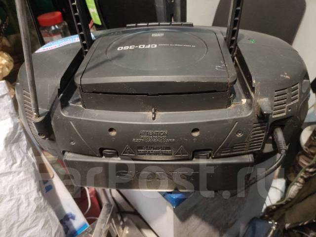 Музыкальный центр sony CFD-360, б/у, в наличии. Цена: 2 500₽ во Владивостоке