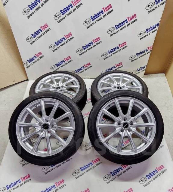 Диски Bridgestone Eco Forme SE-15 R17 7.0 +53 5Х100, 17", 1 шт, 5x100, 4 шт, б/у, в наличии ...