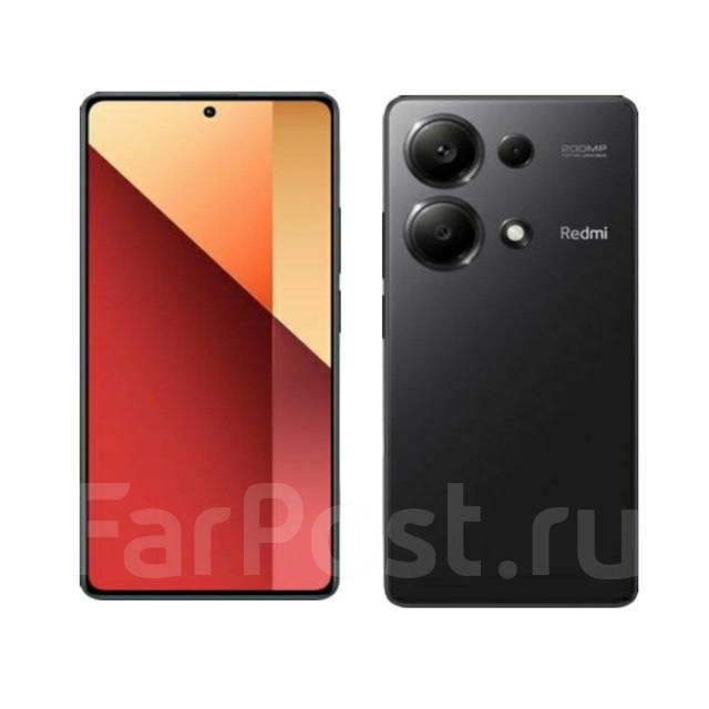 Смартфон Xiaomi Redmi Not 13 Pro 8+256 GB black, 6.67", черный, новый ...