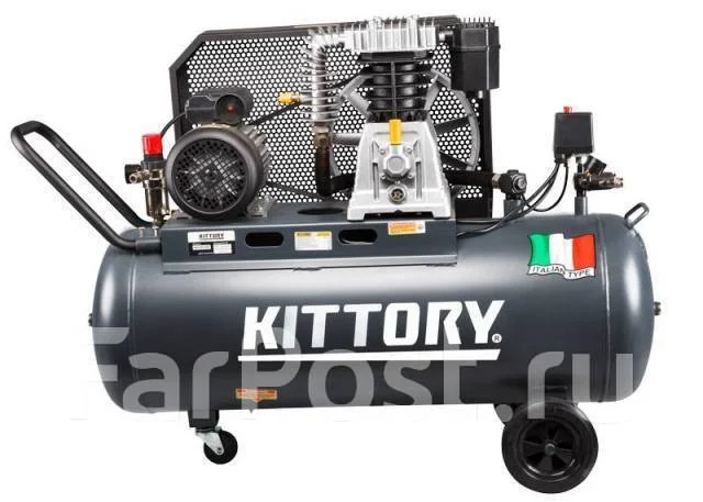 Компрессор поршневой Kittory KAC-150/80S (150л, 3000Вт, 600л/мин ...