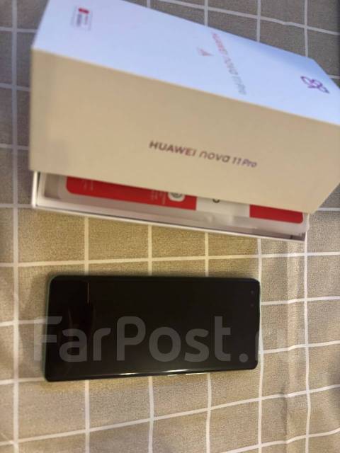 Huawei nova 11 Pro, 256 гб, 6.78", слайдер, зеленый, 3G, 4G LTE, 5G, Dual-SIM, б/у, в наличии ...