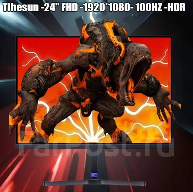 Монитор игровой TScreen изогнутый экран 224100 Curved,screen, 24 ...