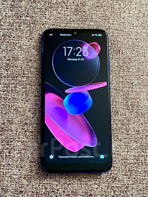 Xiaomi Redmi Note 7 Blue, 32 гб, 6.30", синий, черный, 3G, 4G LTE, Dual-SIM, б/у, в наличии ...