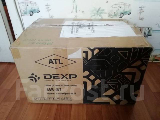 Микроволновая печ dexp MR81 (на запчасти), б/у, в наличии. Цена: 800₽ в Артеме