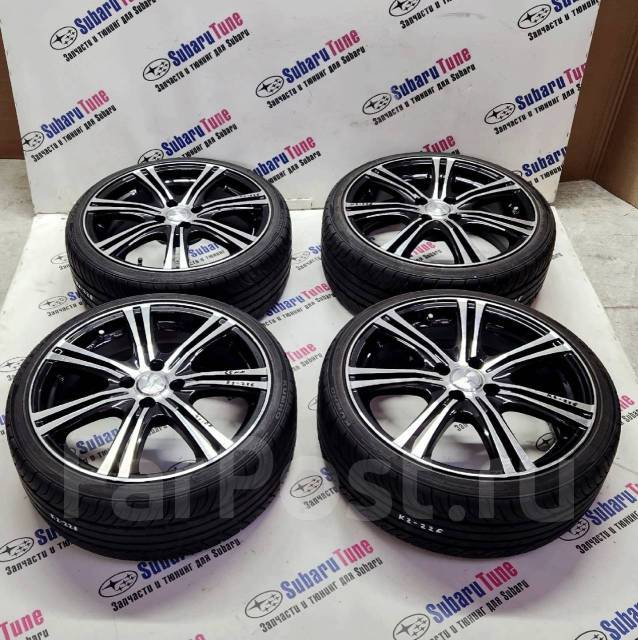 Диски Stranger R17 7.0 +45 4x100 + Шины Kumho 195/40R17 (ЛЕТО ), 17", 1 ...