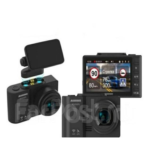 Видеорегистратор Marubox M345GPS 2В1 Радар Детектор WI-FI, новый, в ...