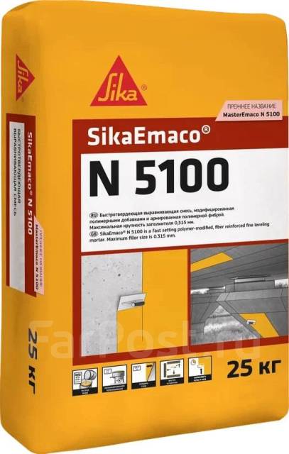 SikaEmaco N 5100 (MasterEmaco N 5100) (эмако, сухая смесь), в наличии в ...