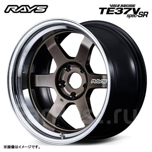 Брендовые диски Rays VOLK Racing TE37V spec-SR 18x10.5J 5H114.3 -25, 18 ...