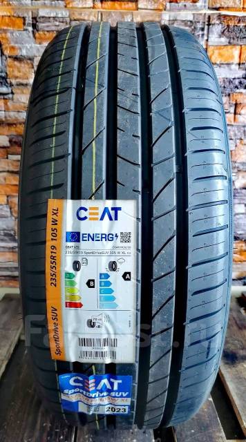 CEAT SportDrive SUV, 235/55R19 105W XL, 19", 1 шт, 235 мм, 55 %, радиальный, летние. Цена: 25 ...