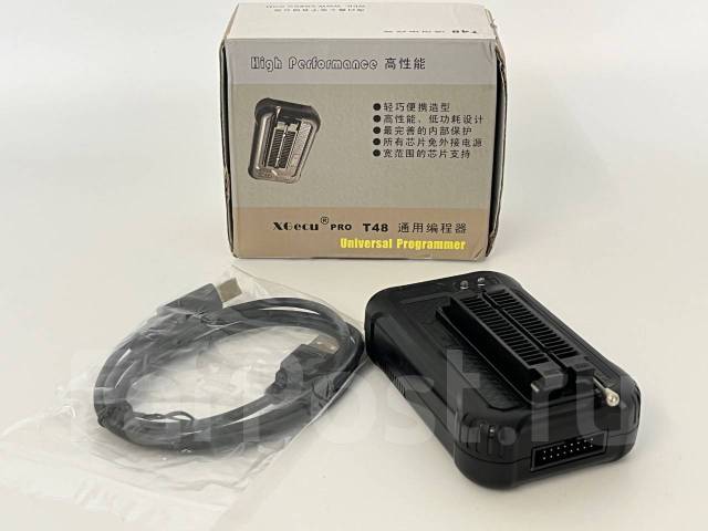 Программатор XGecu Pro T48, б/у, в наличии. Цена: 4 500₽ во Владивостоке