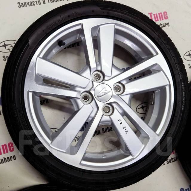 Диски Daihatsu R16 4.5 +45 4x100 + Шины Bridgestone 165/50R16 (ЛЕТО ...