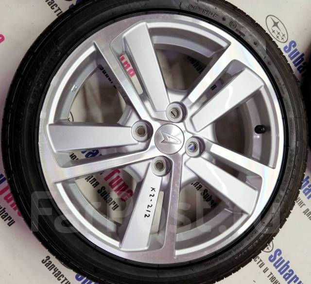 Диски Daihatsu R16 4.5 +45 4x100 + Шины Bridgestone 165/50R16 (ЛЕТО ...