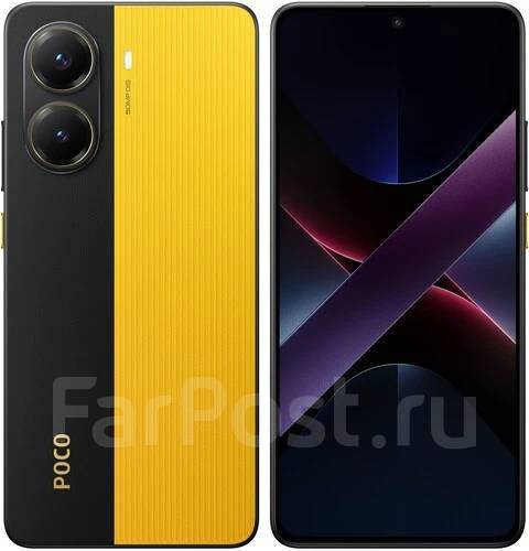 Смартфон POCO X7 Pro, 512 гб, 6.67", желтый, черный, 3G, 4G LTE, Dual ...