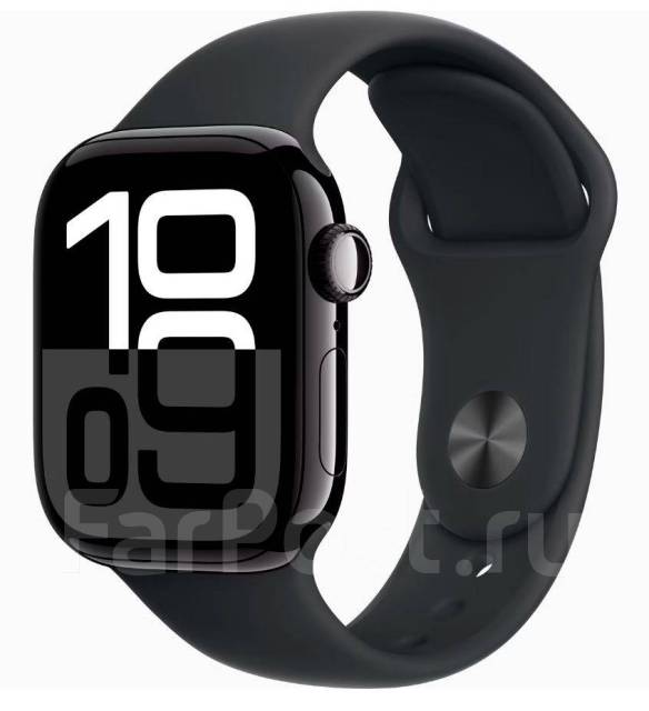 Смарт часы Apple Watch Series 10 46mm Jet Black S/M MWWP3ZP/A, GPS, NFC ...
