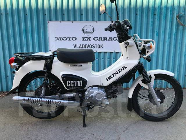 Honda Cross Cub, 2021, 110 куб. см. 4х тактный, без пробега, исправен, 16 540 км, скутеретта ...