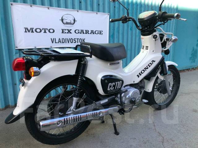 Honda Cross Cub, 2021, 110 куб. см. 4х тактный, без пробега, исправен, 16 540 км, скутеретта ...