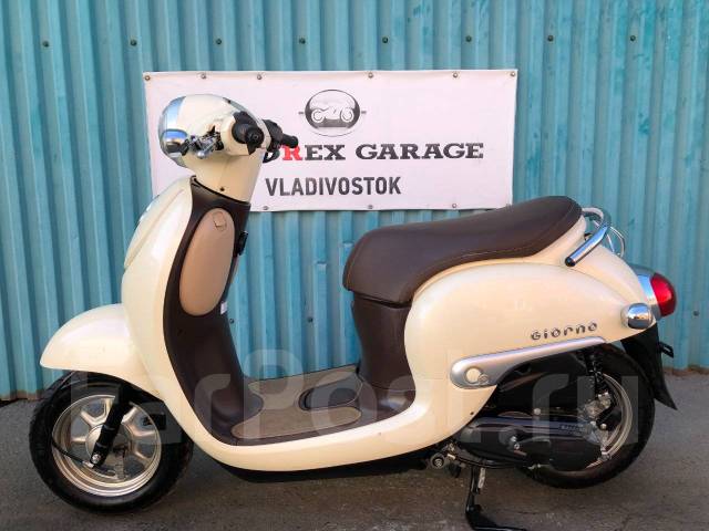 Honda Giorno AF77, 2019, 49 куб. см. 4х тактный, без пробега, исправен, 8 003 км, скутер, бензин ...