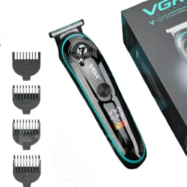 Триммер для бороды VGR V-075 Машинка для стрижки волос, новый, в ...