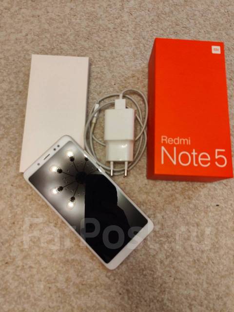 Redmi Note 5 - 4/64Gb, 64 гб, 5.99", золотой, 3G, 4G LTE, Dual-SIM, б/у, в наличии. Цена: 5 000 ...