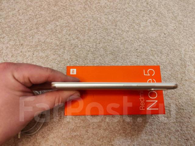 Redmi Note 5 - 4/64Gb, 64 гб, 5.99", золотой, 3G, 4G LTE, Dual-SIM, б/у, в наличии. Цена: 5 000 ...