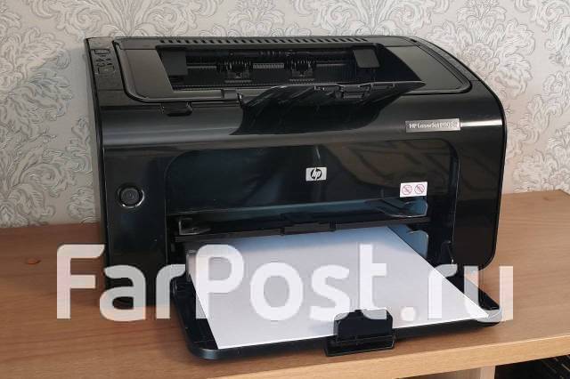 Лазерный принтер HP LaserJet P1102w с Wi-Fi! Состояние нового, б/у, в ...