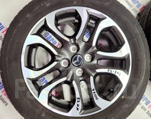 Диски Mazda R16 5.5 +40 4x100 + Шины Grenlander 185/60R16 (ЛЕТО,2021 ...