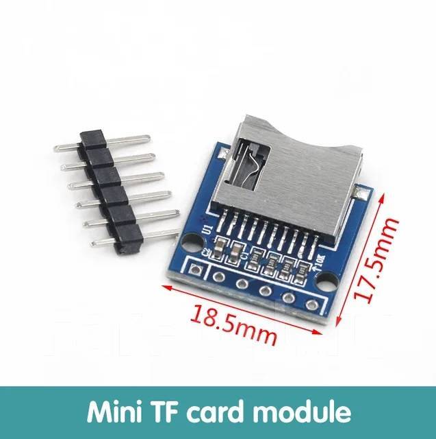 Плата расширения, Модуль TF карты для Arduino, ESP, mini TF card modul ...