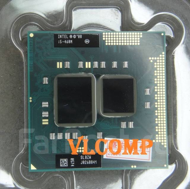 Процессор ноутбучный Intel Core i5-460M (PGA988), б/у, в наличии. Цена: 500₽ во Владивостоке