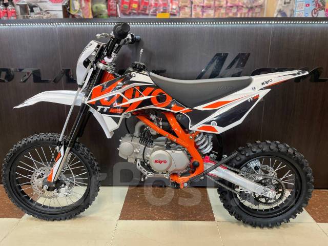 Kayo Basic K125 KRZ, 2024, 125 куб. см. 4х тактный, без пробега, исправен, 1 км, бензин, питбайк ...