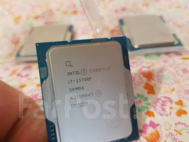 Процессор Intel Core i7-13700F Raptor Lake сокет LGA1700, б/у, в ...