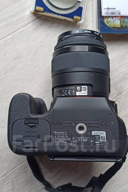 Фотоаппарат Sony Alpha SLT-A58, 20 и более, 14х и более, б/у, в наличии ...