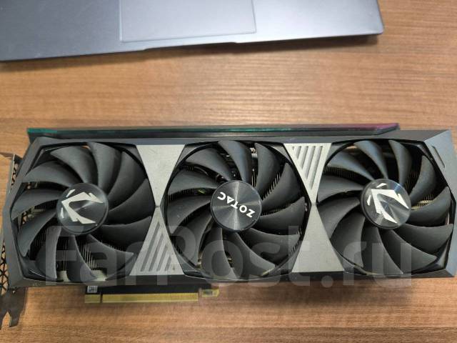 Geforce Zotac 3080 TI amp Holo 12g, б/у, в наличии. Цена: 40 999₽ во ...