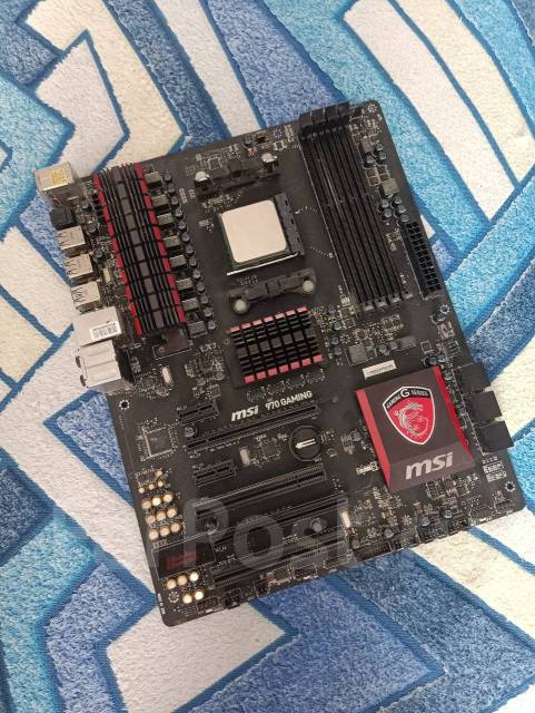 Материнская плата MSI 970 Gaming, б/у, в наличии. Цена: 5 000₽ во Владивостоке