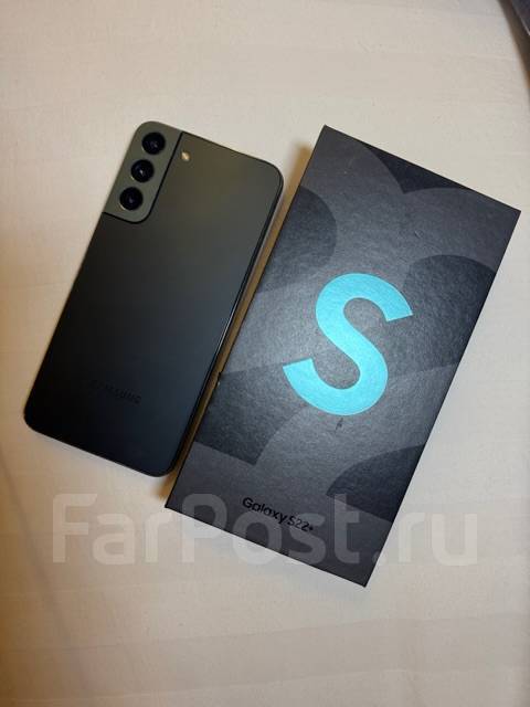 Samsung s22+, 256 гб, 6.60", зеленый, 5G, NFC, б/у, в наличии. Цена: 29 000₽ во Владивостоке