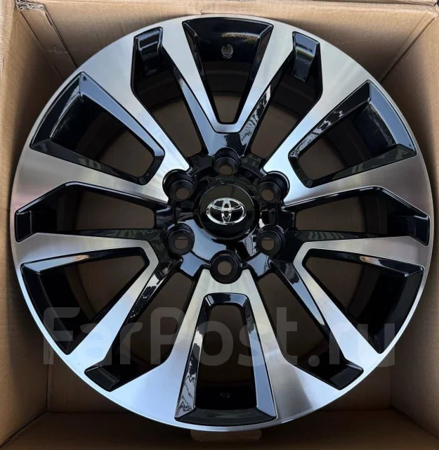 Новые литые диски R19 6x139.7 7.5J ET+25 Toyota #887, 19", 1 шт, 106,1 ...