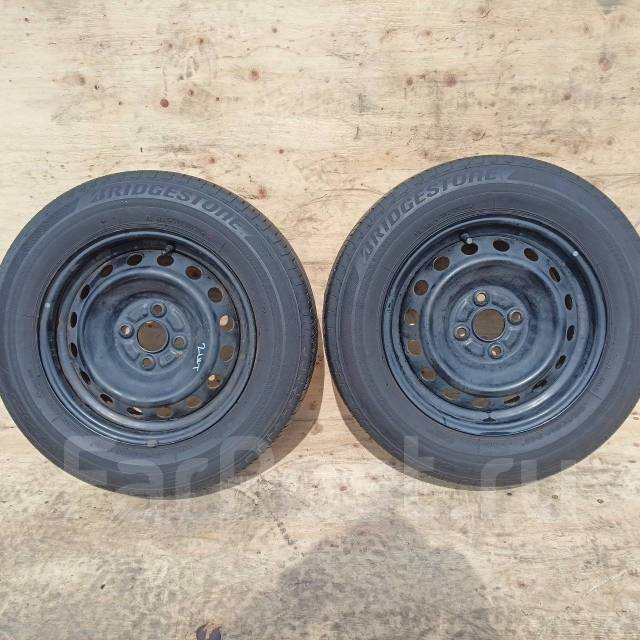 Колёса 4x100 R14 Bridgestone 175/70 R14 2 ШТ. Лето, 14", 1 шт, 175 мм ...
