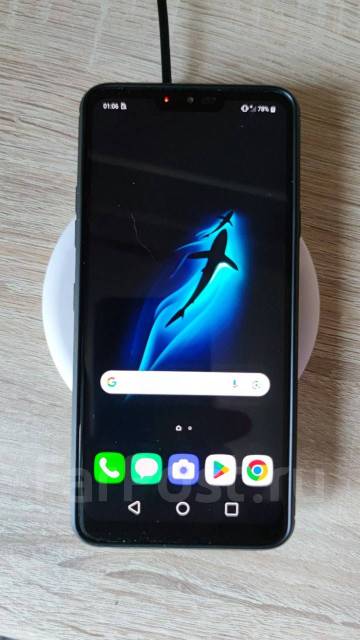 Смартфон LG G7 Thinq, 64 гб, 6.10", моноблок, зеленый, 4G LTE, б/у, в наличии. Цена: 4 500₽ во ...