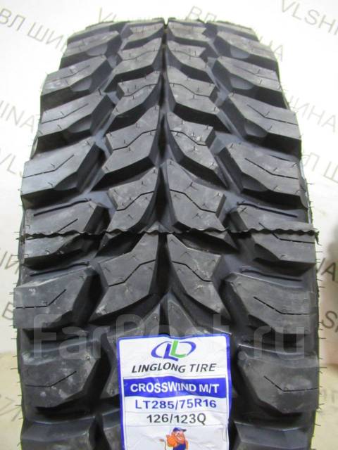 LingLong CrossWind M/T, LT 285/75 R16 126/123Q 10PR, 16", 1 шт, 285 мм ...
