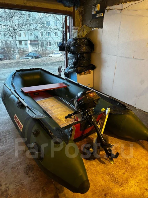 Продам лодку с мотором, Suzumar 290, подвесной, бензин, 2008 год, 2,90 ...