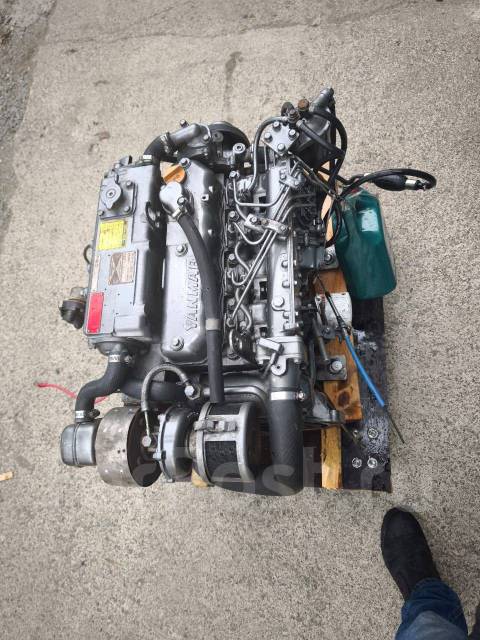 Продам стационарный двигатель Yanmar 4JH-TZ 50лс без пробега, 50,00 л.с. дизельный, 4-тактный ...