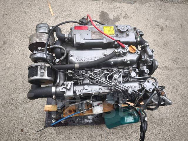 Продам стационарный двигатель Yanmar 4JH-TZ 50лс без пробега, 50,00 л.с. дизельный, 4-тактный ...