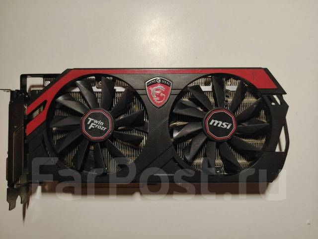 MSI R9 290X, б/у, в наличии. Цена: 5 000₽ во Владивостоке