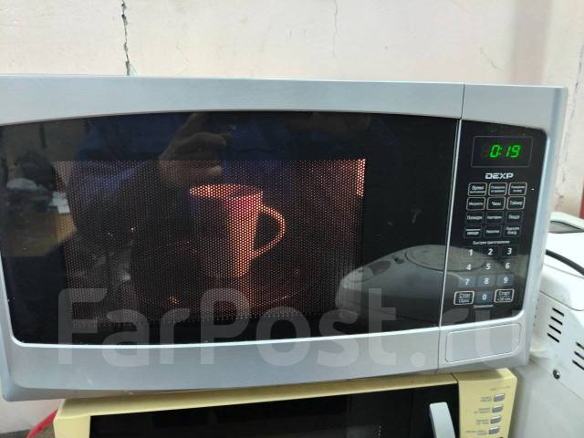 Микроволновая печь. Dexp, б/у, в наличии. Цена: 3 000₽ во Владивостоке