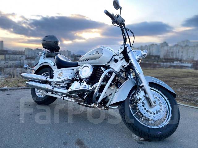 Yamaha XVS 1100, 2008, 1 100 куб. см. 4х тактный, без пробега, исправен ...